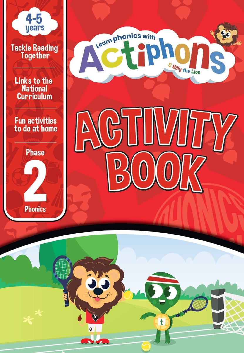 Salford City's BILLY THE LION Phase 2 Phonics ACTIVITY BOOK COMING SOO ...