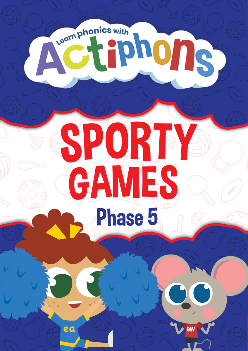 Learn Phonics- Get active with ACTIPHONS: Phase 5 Sporty Games – Actiphons