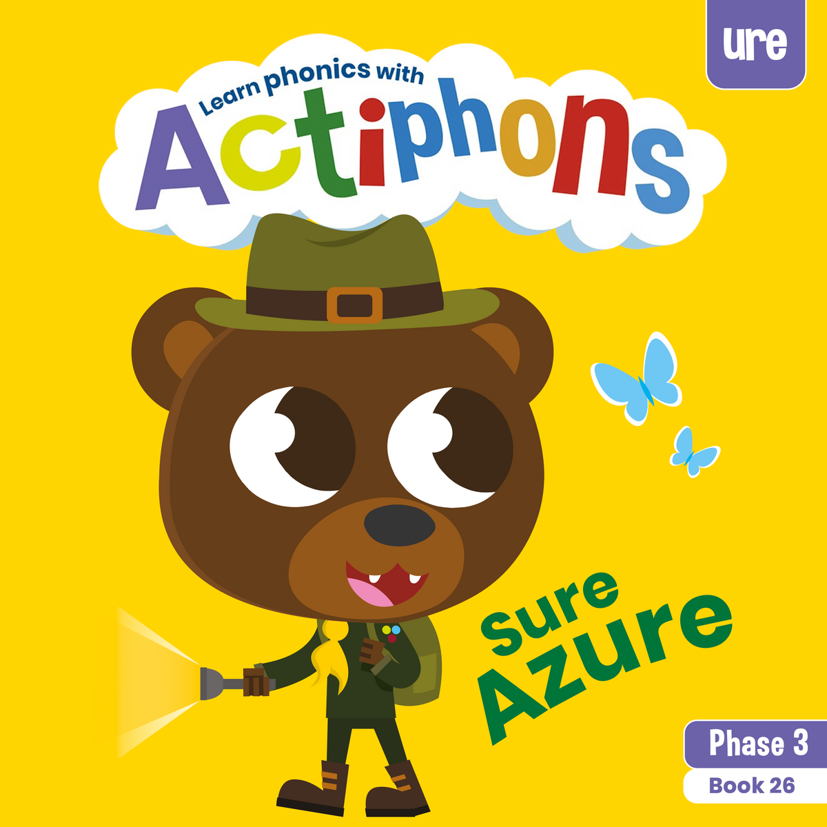 Learn Phonics- Get active with ACTIPHONS: Phase 3 'ure' sound eBook ...